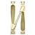 Securitron CEPT-C5E-04 Concealed El Power Transfer, 9 Wires, Satin Brass