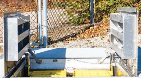 Bilco JD-AL 6x6 FP Double Leaf Floor Access Door - Drainage Channel ...