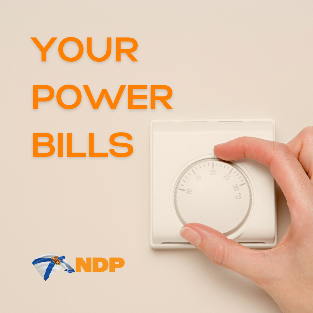 Your Power Bills | Nova Scotia New Democratic Party