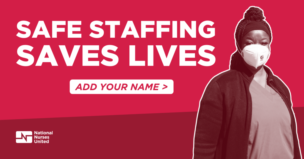 Urge Congress: Support Safe Staffing for RNs! | National Nurses United