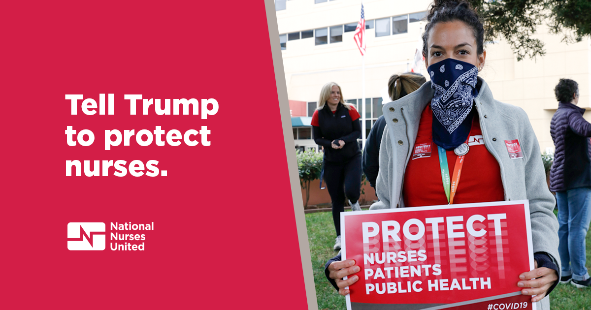 Petition to: President Donald Trump | National Nurses United