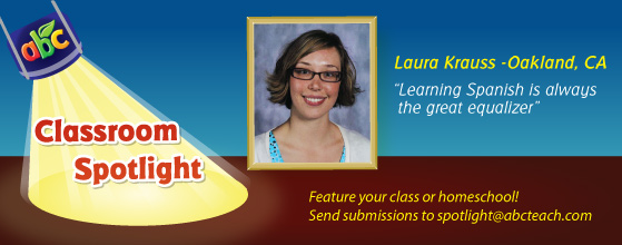 Classroom Spotlight: Laura Krauss' Spanish Class | abcteach Blog