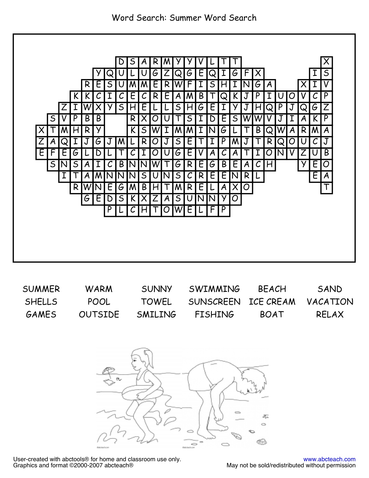 Fun Worksheets For Kids