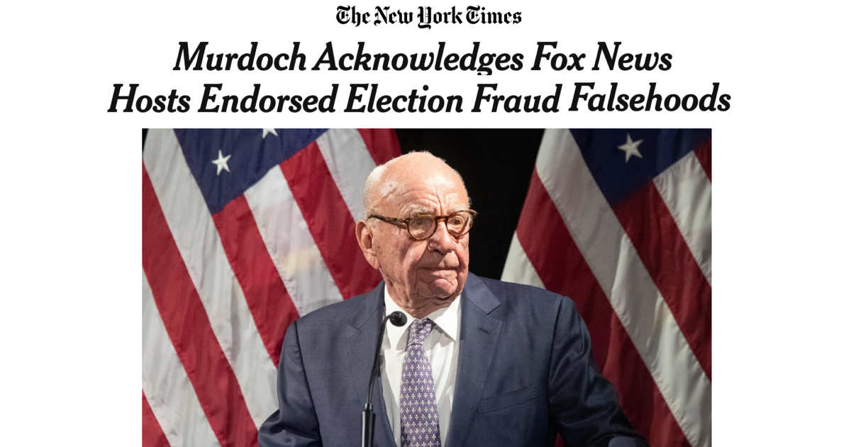 SIGN THE PETITION: Fox knowingly spread misinformation. Kick it out of ...