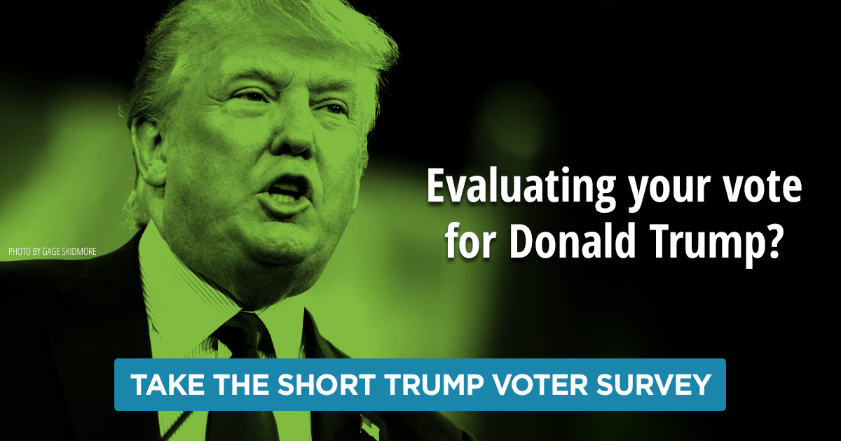 SURVEY: How do you feel about Donald Trump? Make a difference here ...