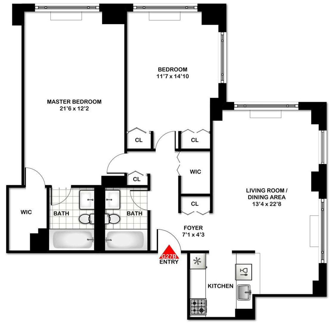 Listing | 1 Irving Place G TOWER 27B | UNION SQUARE CONDO - CORNER 2 ...