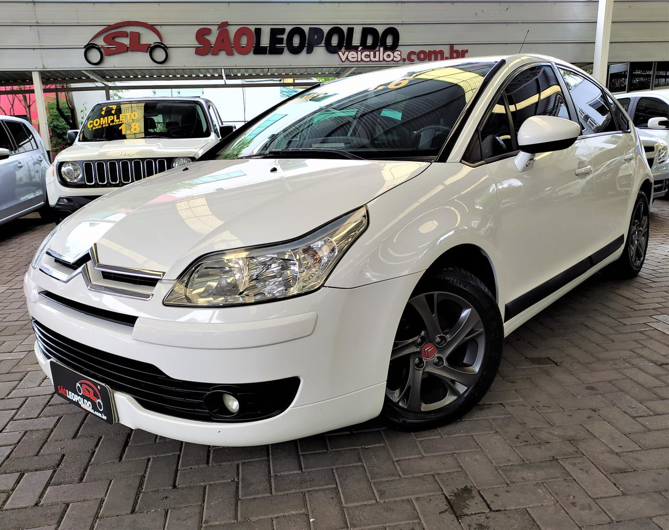 CITROEN - C4 HATCH GLX 1.6 - 2013/2014 - BRANCO - R$ 32.900,00 - São ...