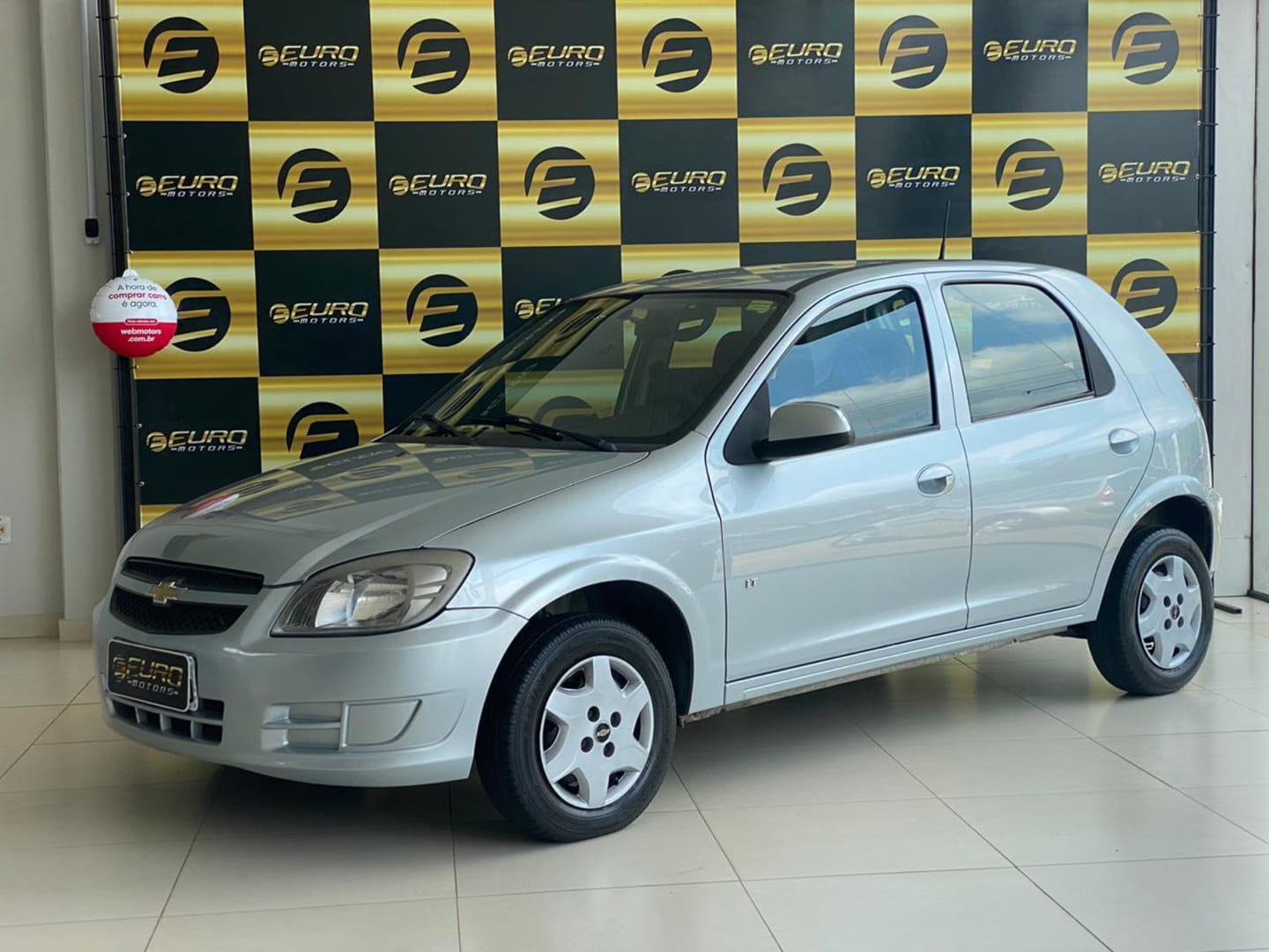 CHEVROLET - CELTA 1.0L LT - 2011/2012 - PRATA - R$ 24.900,00 - Euro Motors