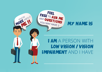 Inclusion of visually impaired - Enable Academy Beta