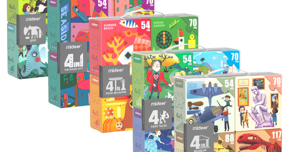 eTukuri - Products | Mideer 4-In-1 Puzzles