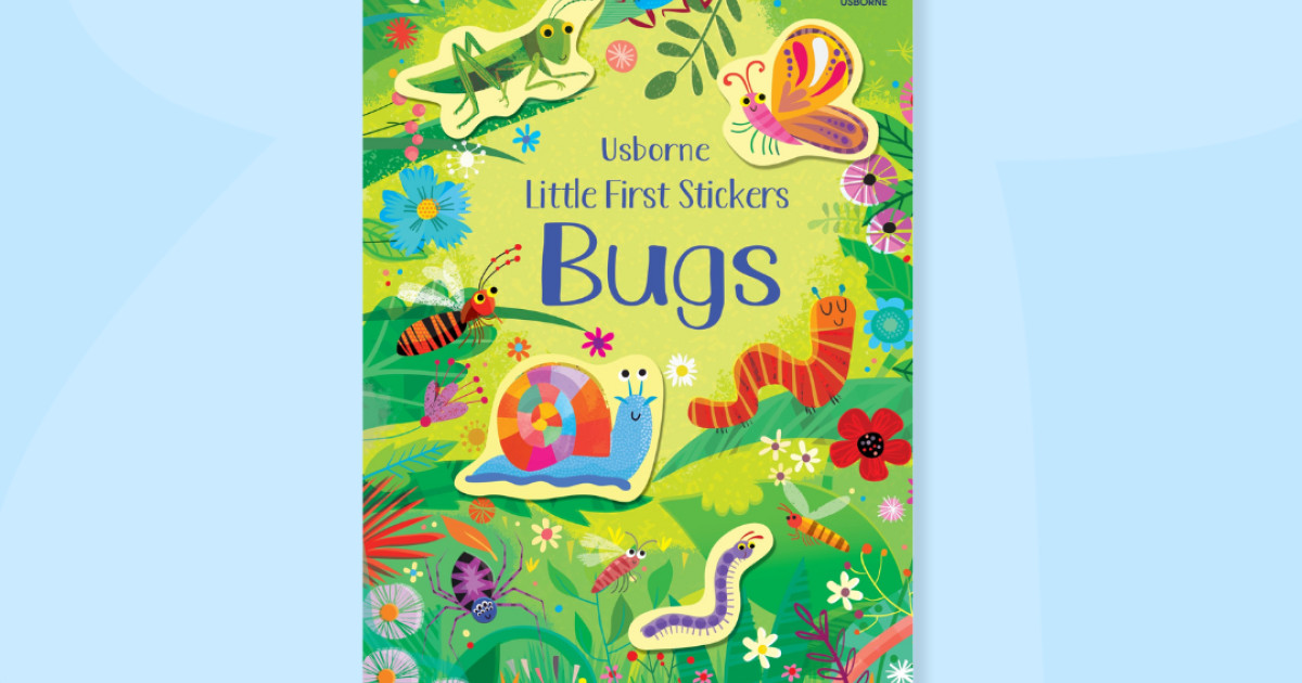 eTukuri - Products | Usborne Little First Stickers - Bugs