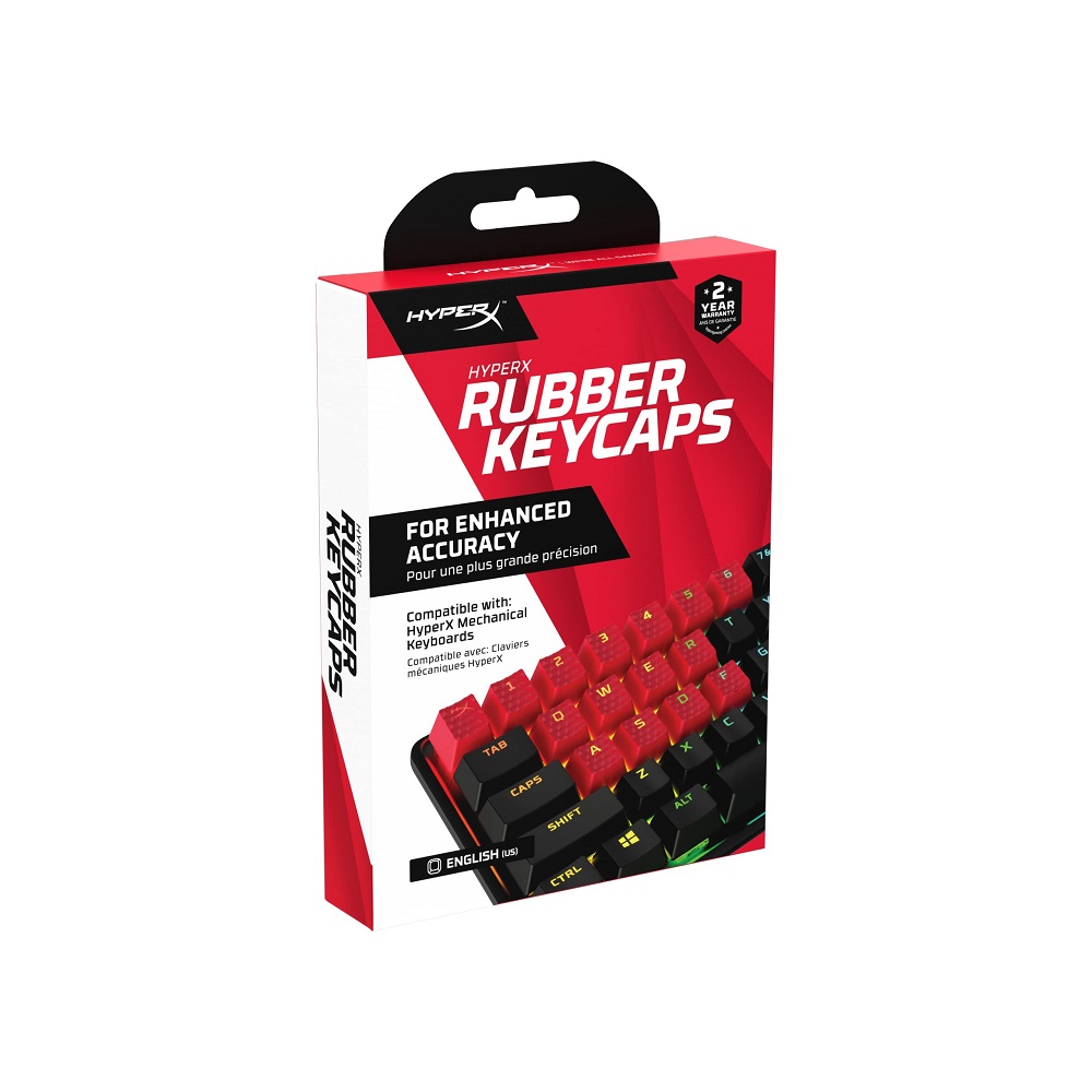 eTukuri - Products | HyperX RUBBER KEYCAPS - 19 KEYCAPS - (Blue/Pink/Red)