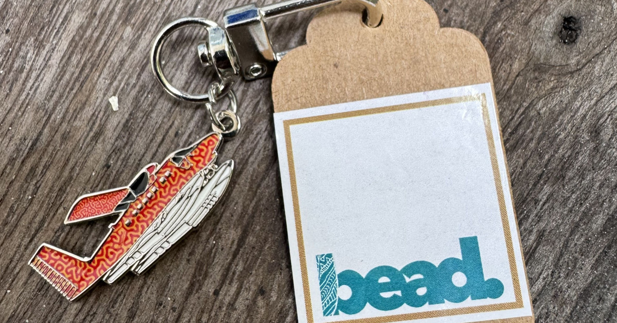 eTukuri - Products | Seaplane Enamel Keytag