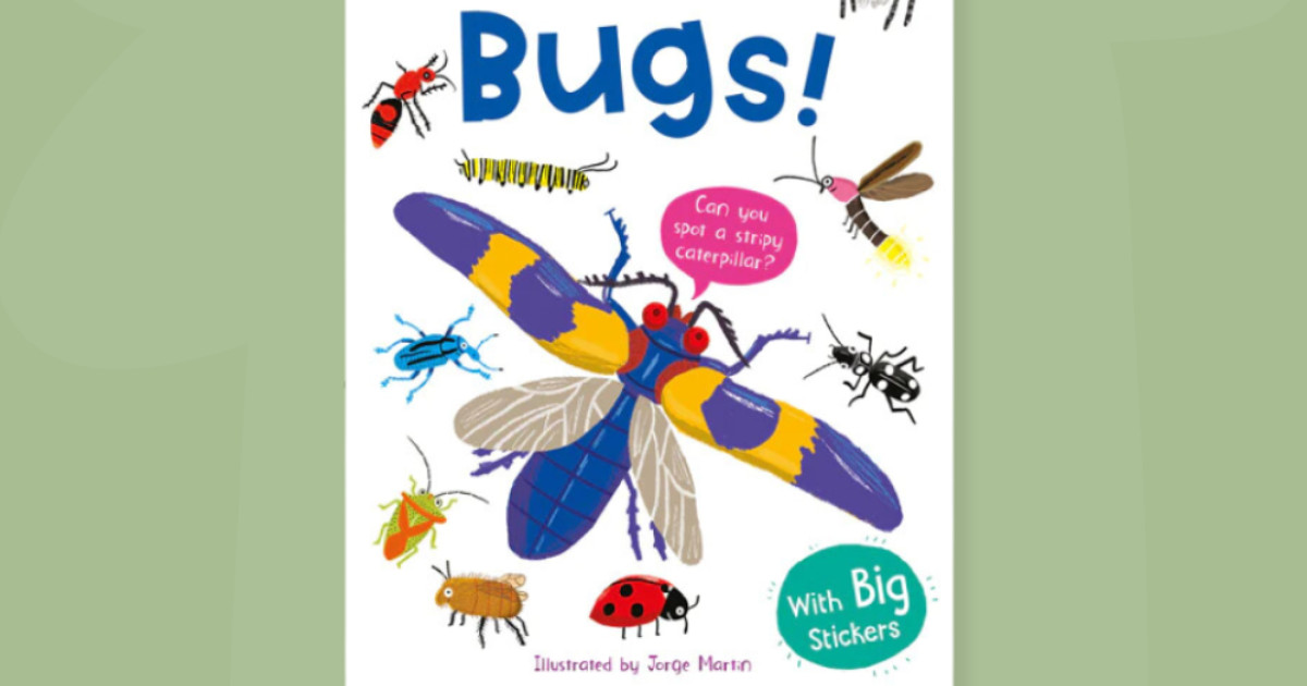 eTukuri - Products | Lots to Spot Bugs! - Sticker Book