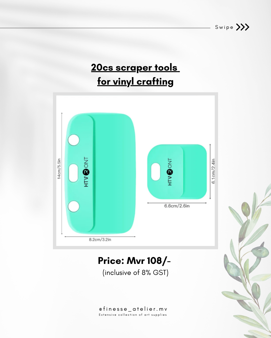 eTukuri - Products | Scraper set (2pcs)