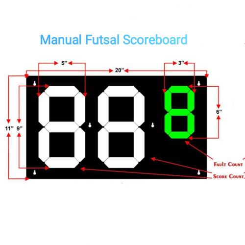 eTukuri - Products | Manual Futsal Scoreboard