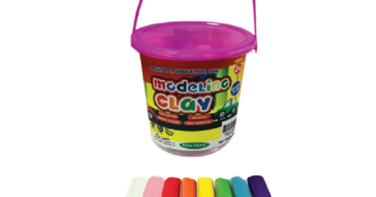 eTukuri - Products | Kid Art Modeling Clay Bucket – 8 Colors