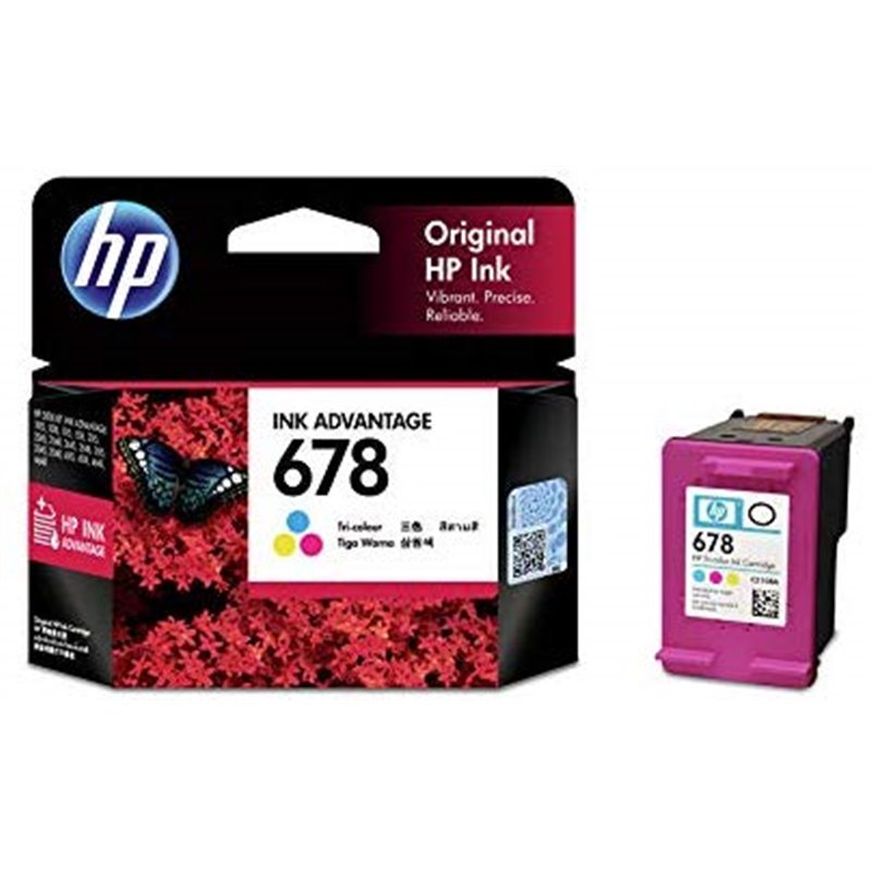 eTukuri - Products | HP 678 Tri-color Original Ink Advantage Cartridge