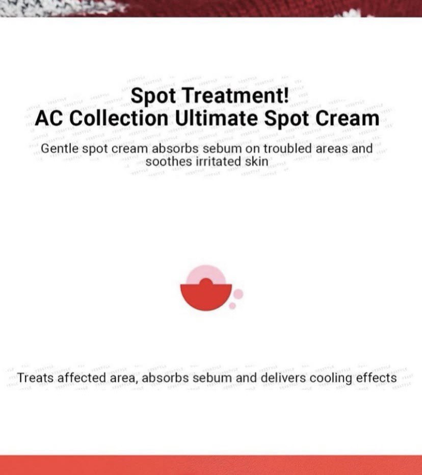 eTukuri - Products | COSRX - AC Collection Ultimate Spot Cream 30g