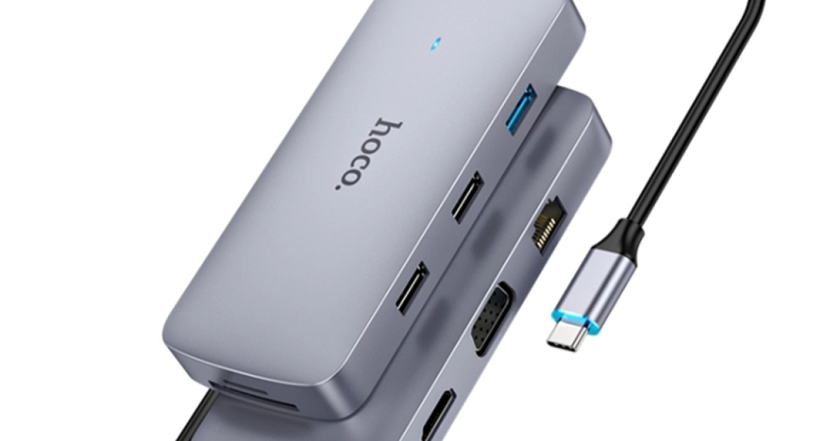 eTukuri - Products | Hoco Easy type C 10 in 1 Multifunction Converter ...