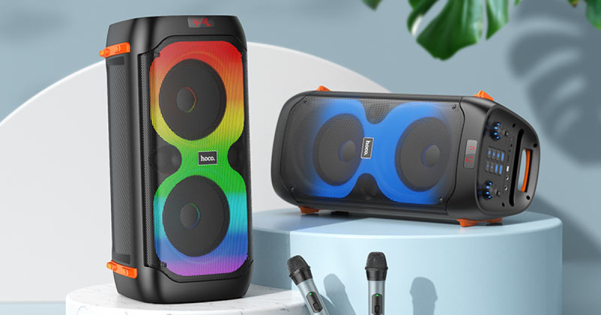 eTukuri - Products | Hoco “Manhattan” Wireless BT Speaker With Dual Mic BS53 Black