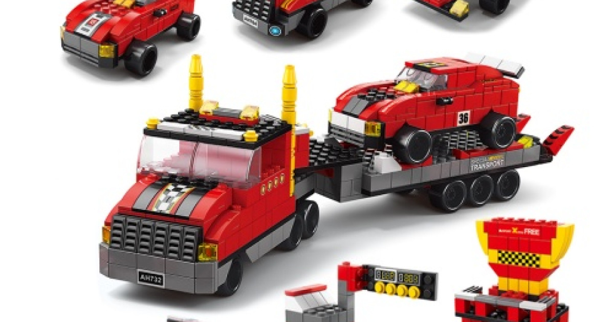 eTukuri - Products | 1000 Pieces Building Block - Car Trailer