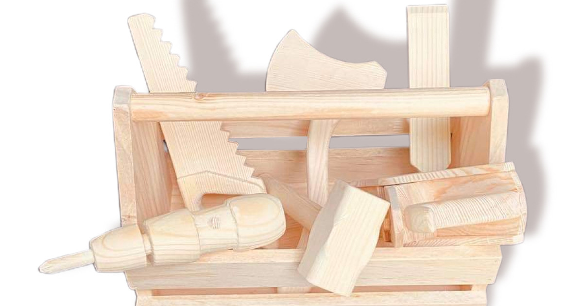 eTukuri - Products | Carpenter tool set for kids with box