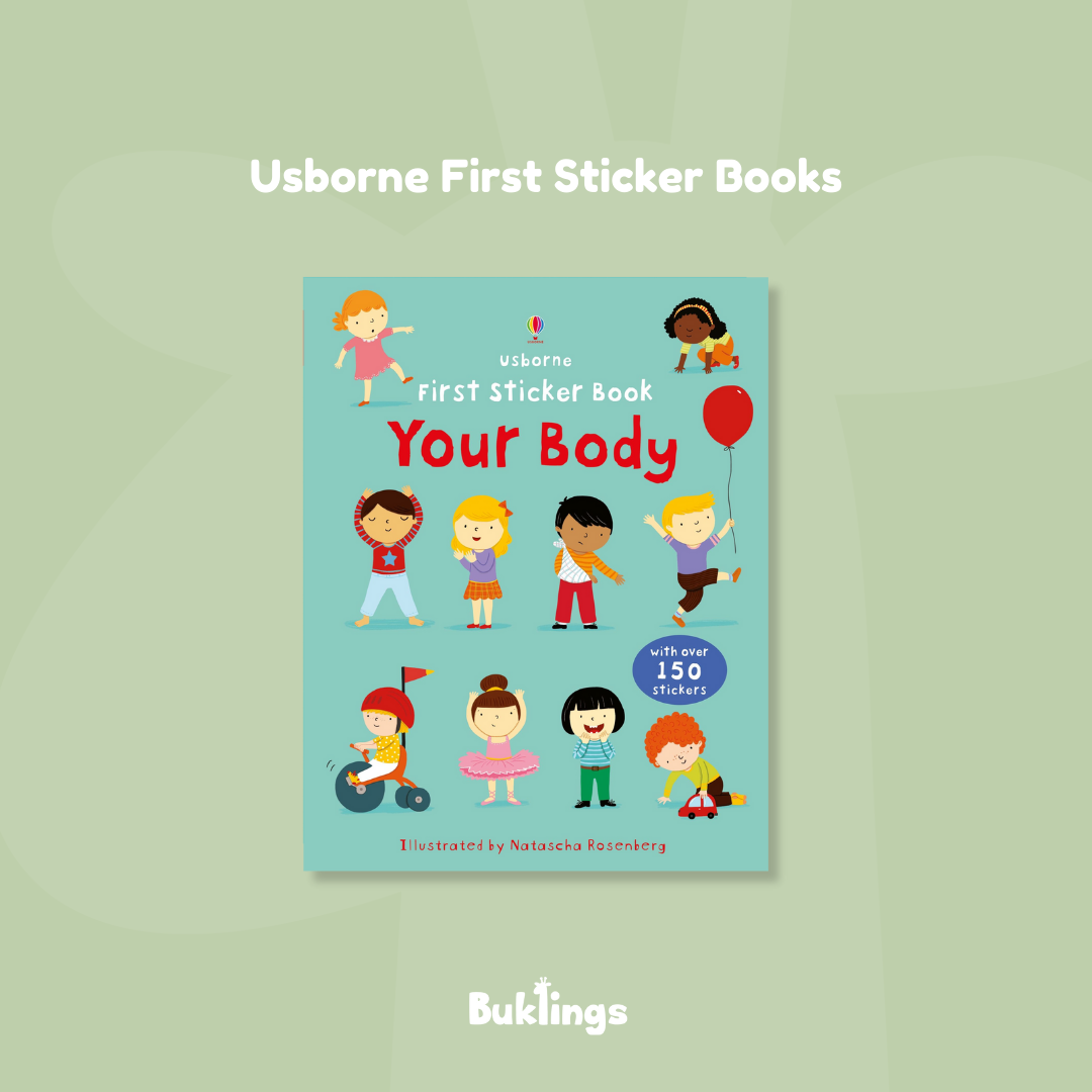 eTukuri - Products | Usborne First Sticker Book - Your Body
