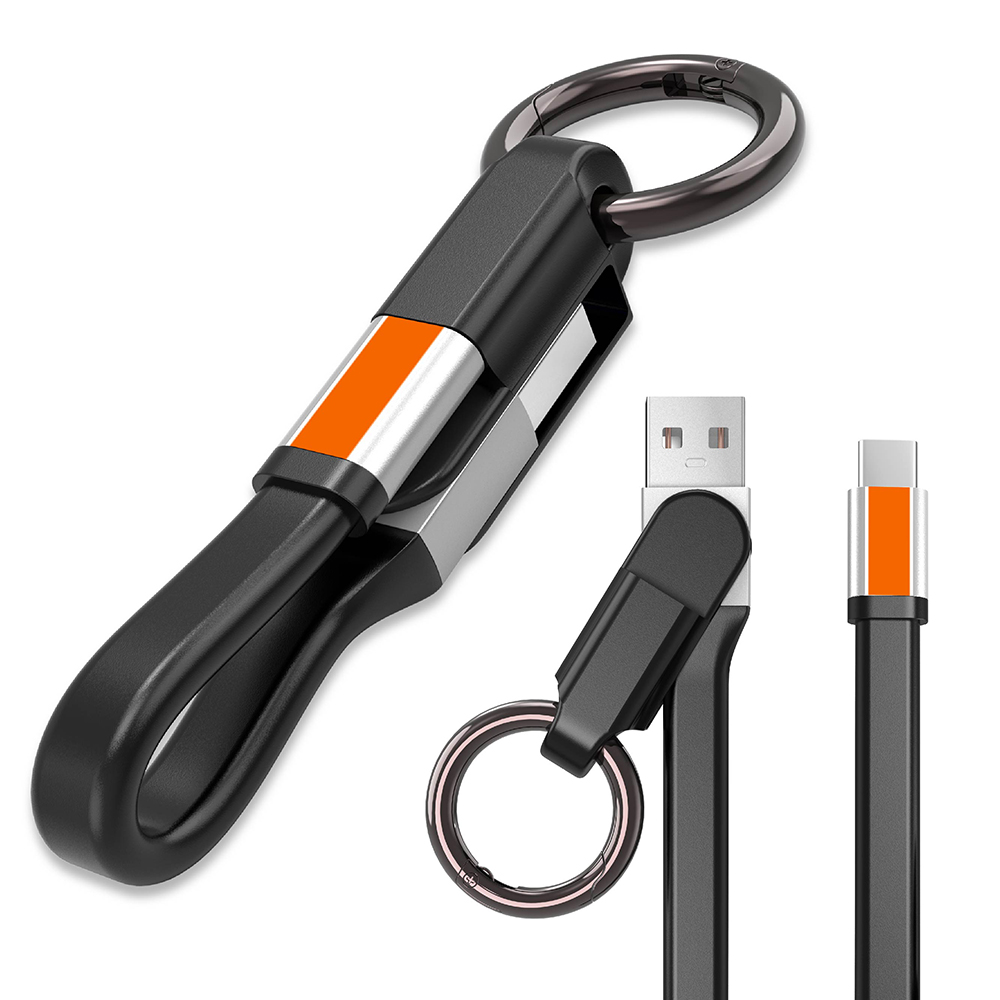 eTukuri - Products | Silicon Key-Ring Cable – USB-C