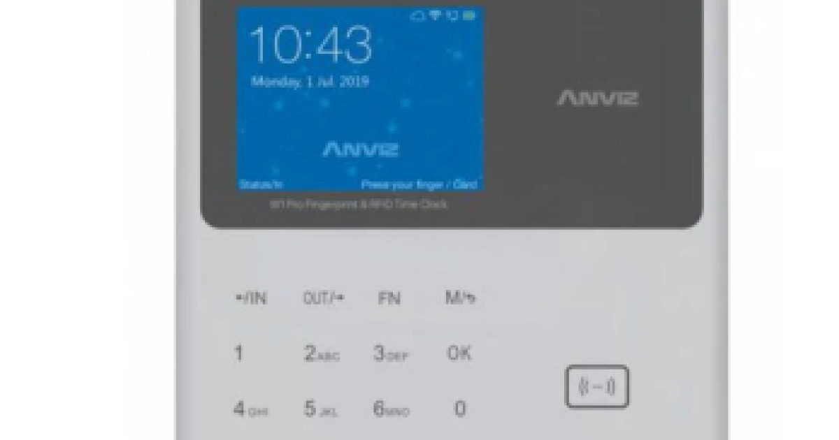 eTukuri - Products | Anviz W1C Pro Time attendance device
