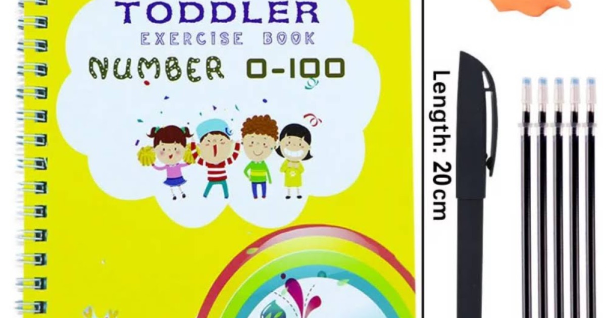 eTukuri - Products | Kids Exercise book- Numbers