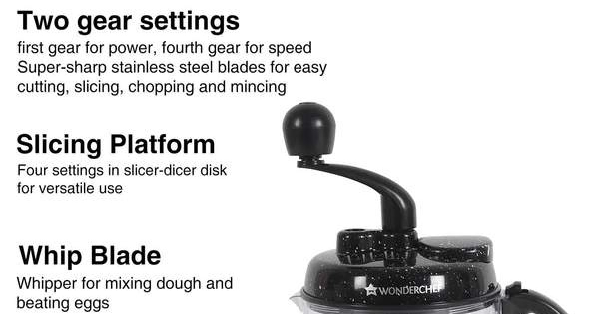 eTukuri - Products | Wonderchef Turbo Dual Speed Food Processor
