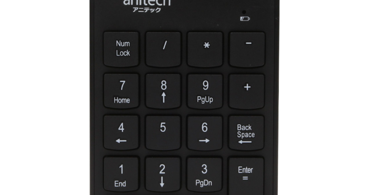 eTukuri - Products | Anitech N184 Wireless Numeric Keypad