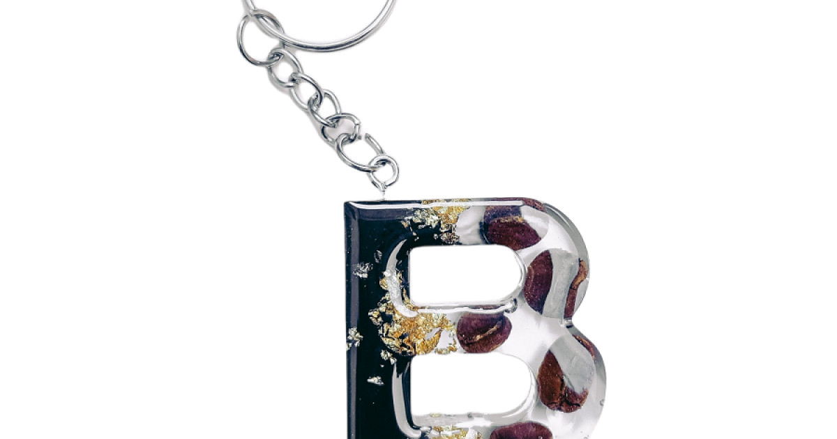 eTukuri - Products | Alphabet letter Keychain- Letter B