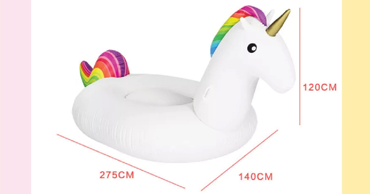 eTukuri - Products | Inflatable Toy - Giant Size Floating Unicorn