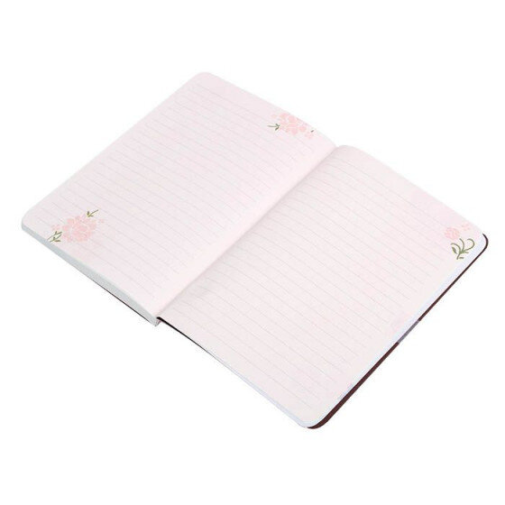 eTukuri - Products | Letter K Initial Floral Monogram Notebook