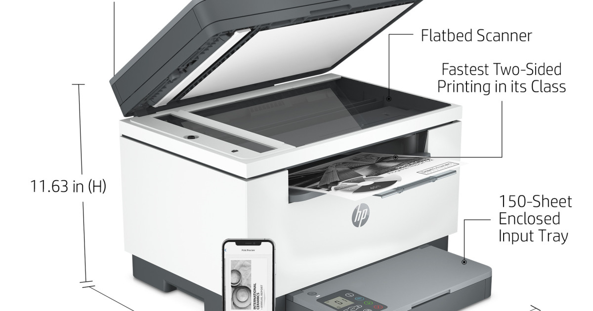 eTukuri - Products | HP LaserJet MFP M236SDW Printer - Black And White ...