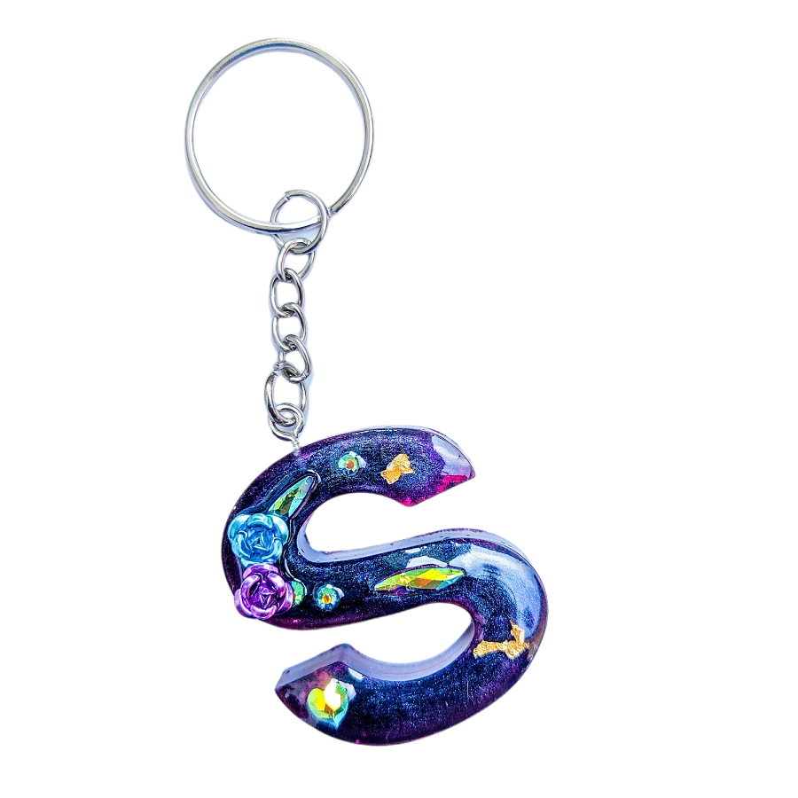 eTukuri - Products | Alphabet letter Keychain- Letter S