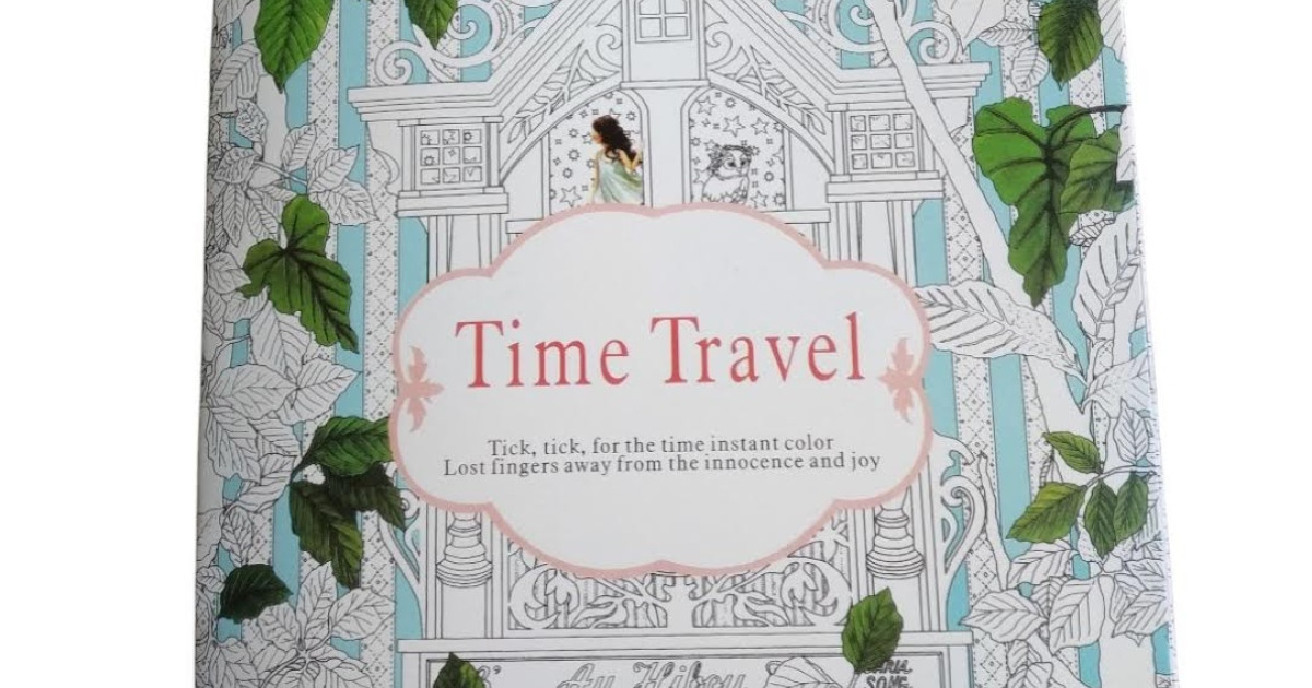 eTukuri - Products | Doodle Colouring book - Time Travel