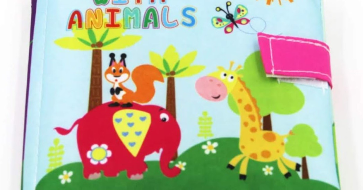 eTukuri - Products | baby soft book- animals