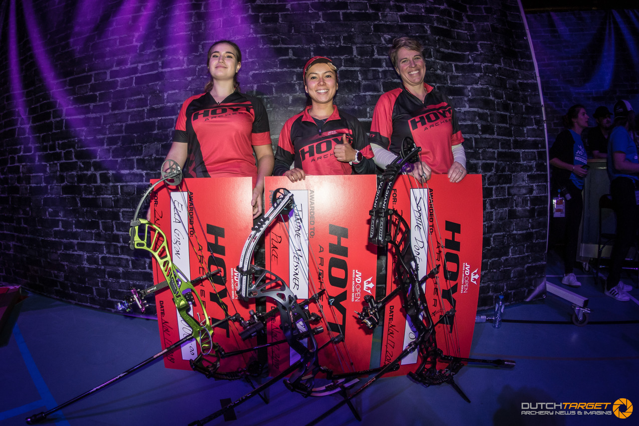 Team Hoyt Takes 9 of 12 Podium Spots at JVD Open | Hoyt Archery