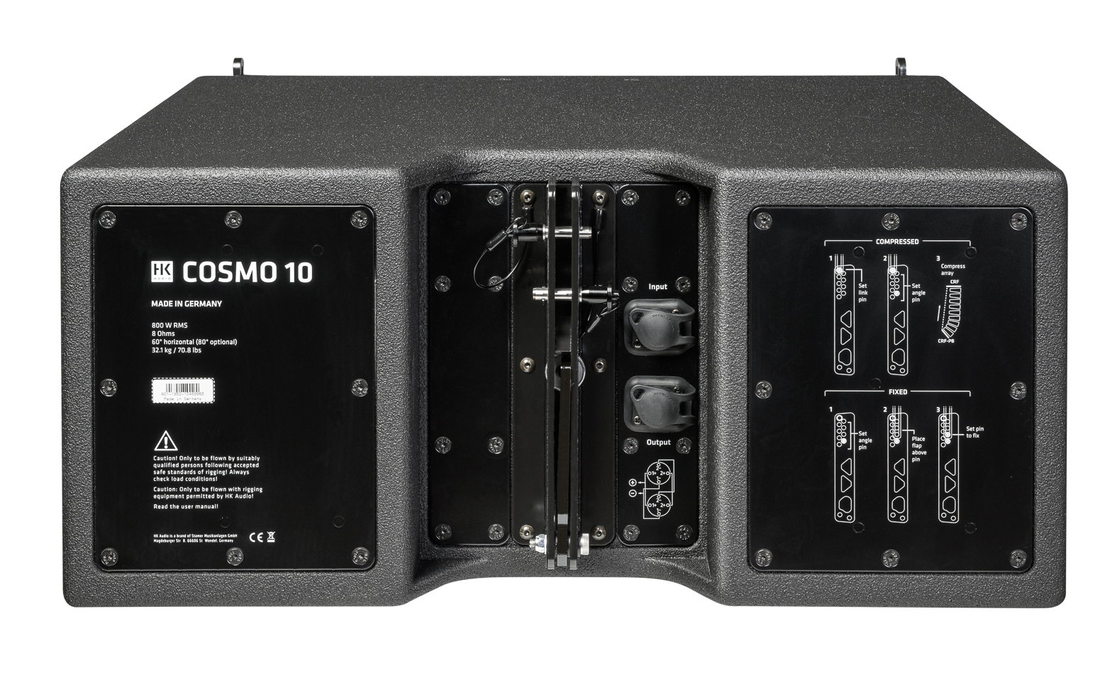 HK COSMO-C-10 1600 Watt 2 x 10" Array Speaker