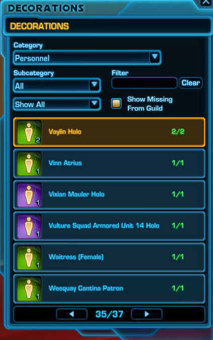 Guild Quality Of Life - General Discussion - SWTOR | Forums