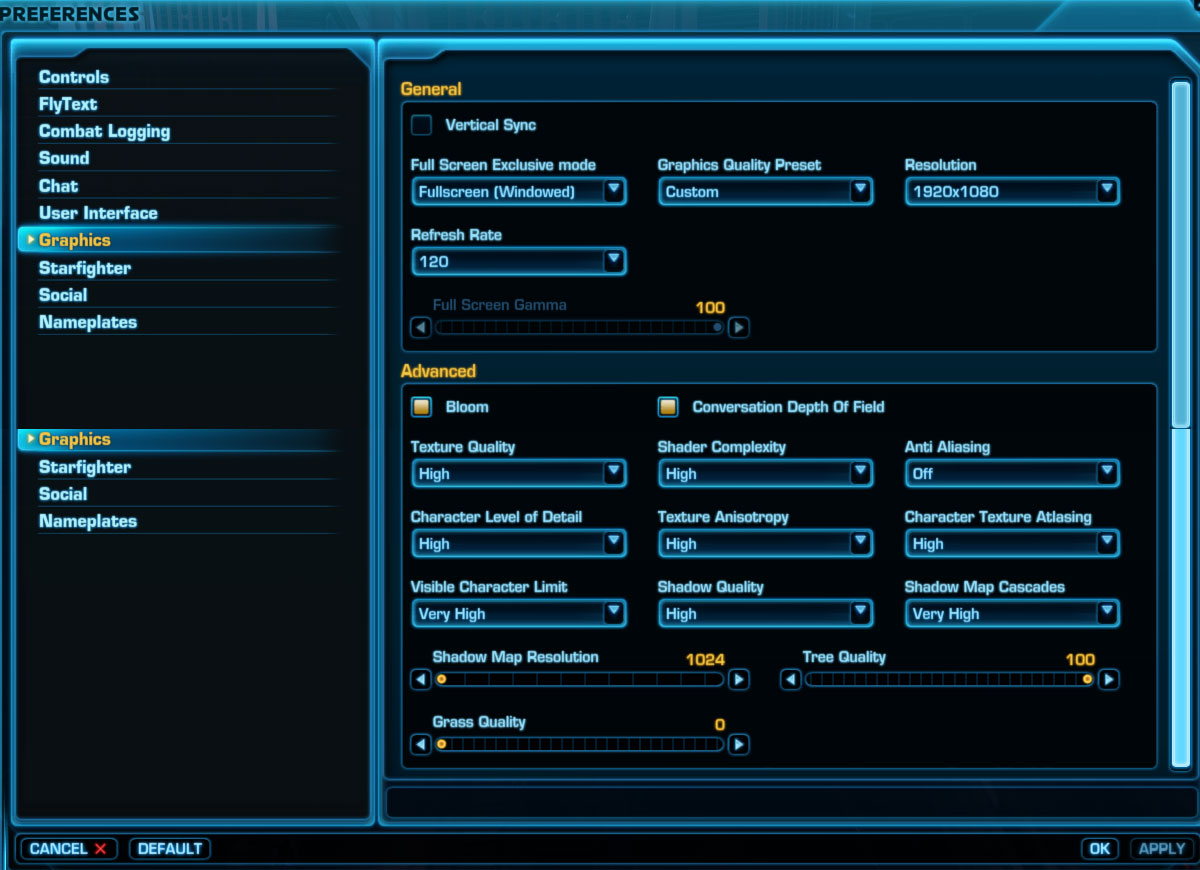 [Guide] How to get FXAA in SWTOR (antialiasing with no lags) : r/swtor