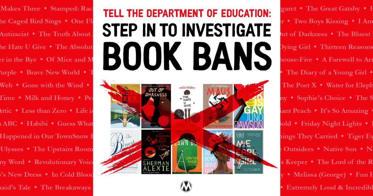 MomsRising.org | Oppose book bans & censorship in public schools