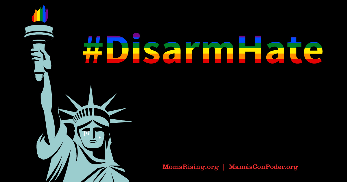 MomsRising.org | Join us in D.C. for the Disarm Hate Rally!!
