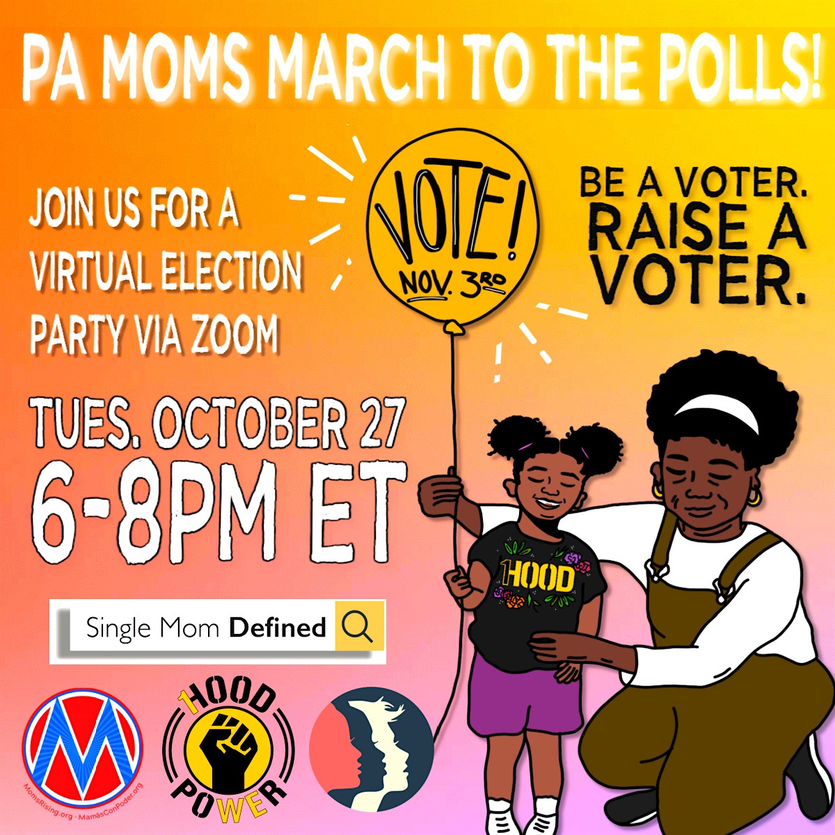 MomsRising.org | Pennsylvania: Join us for a Family Voting Party ...