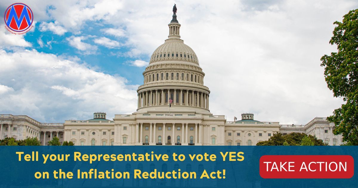 MomsRising.org | Quick signature in support of the Inflation Reduction Act!