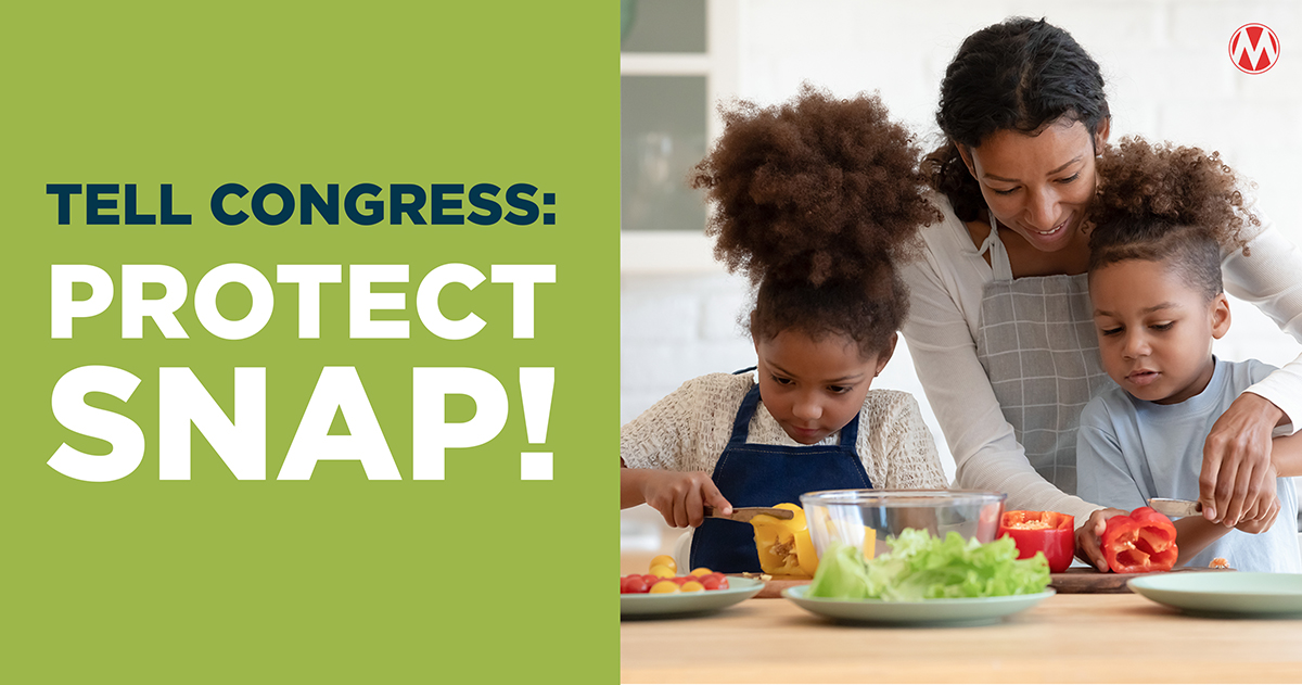 MomsRising.org | Tell Congress: Hands off SNAP!