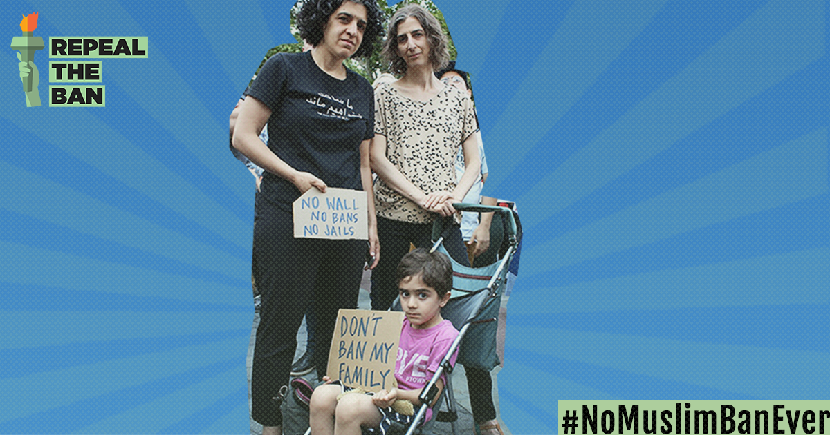 Congress: #RepealTheBan and support the NO BAN Act | MPower Change